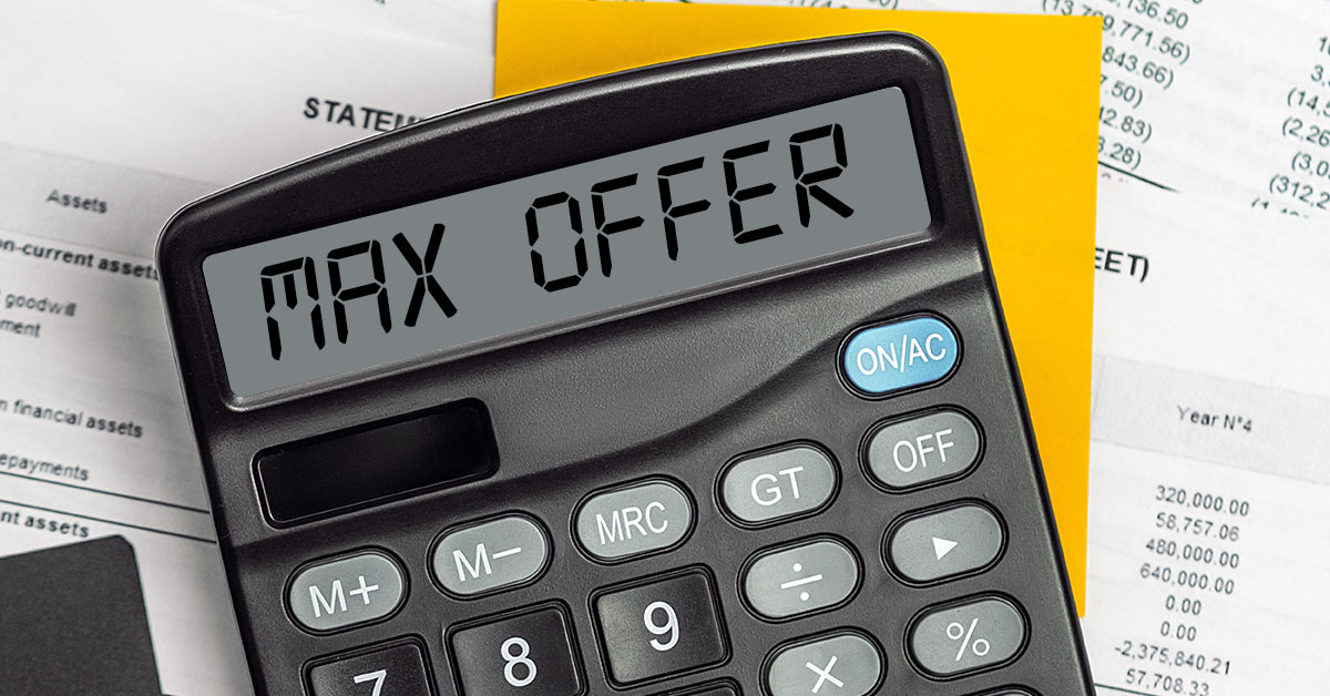 Maximum Offer Calculator | REIClub